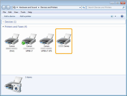 Installing Driver/Software (Network Connection) (MF4570dw)