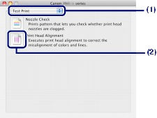 Aligning the Print Head (PIXMA PRO-1)
