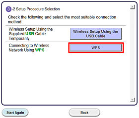 How to perform the wireless LAN setup using WPS connection (Windows) MX432