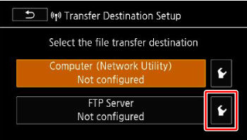 Transferring Files to a Computer or FTP server
