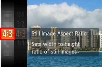 Changing the Aspect Ratio