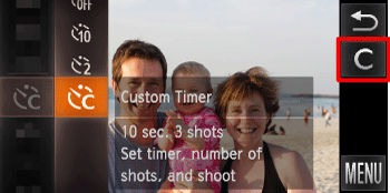 How do I release the shutter automatically using the self-timer and Smart Shutter? (PowerShot ...