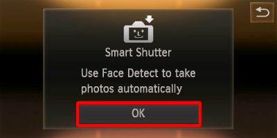How do I release the shutter automatically using the self-timer and Smart Shutter? (PowerShot ...