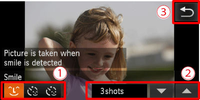 How do I release the shutter automatically using the self-timer and Smart Shutter? (PowerShot ...