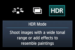 HDR (High Dynamic Range) Shooting (EOS 5D Mark III)