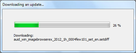 Using the ImageBrowser EX Auto Update Function