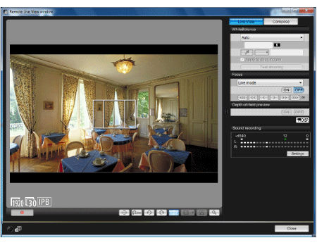Using the Remote Live View Function in EOS Utility to Shoot Still ...