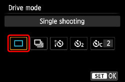 How to turn the self-timer off (EOS REBEL T5i / EOS 700D)