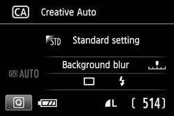 How to blur the background of a photo