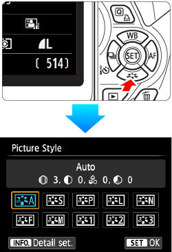 Customizing a Picture Style (EOS REBEL T5i / EOS 700D)