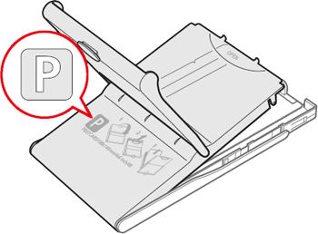 Load Paper in a SELPHY CP900 Cassette