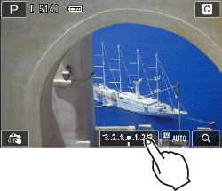 Adjusting the Image Brightness for Shooting/Setting the Exposure ...
