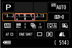 Auto Exposure Bracketing (AEB) (EOS M)