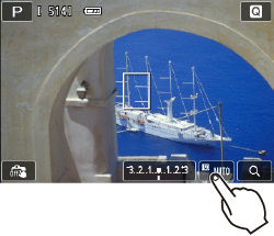 Setting ISO speed (EOS M)