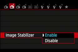 Image Stabilizer (EOS M)
