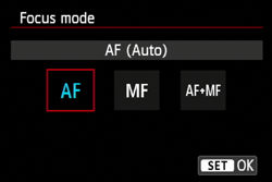 AF (Autofocus) does not work (EOS M)