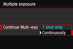 Shooting Multiple Exposures (EOS 6D)