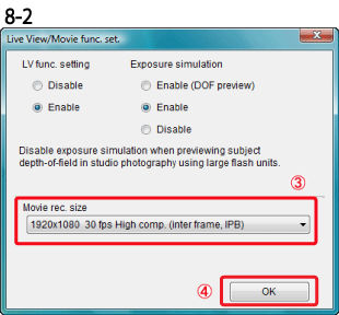 Using the Remote Live View Function in EOS Utility to Shoot Still ...