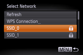 Sending images to a computer (Wi-Fi function)
