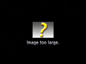 [Unidentified Image] message is displayed, and the image will not play ...