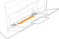 Loading Paper in the Manual Feed Slot (MF8580Cdw/MF8280Cw)