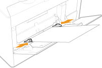 Loading Paper in the Manual Feed Slot (MF8580Cdw/MF8280Cw)