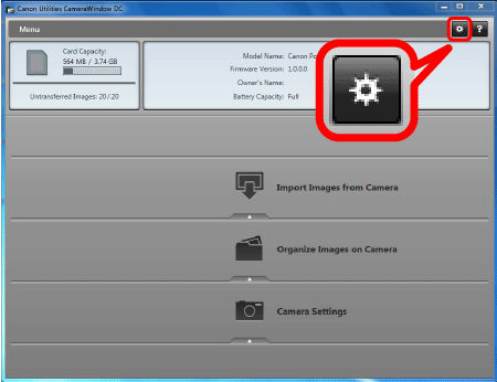 Where are images imported with CameraWindow saved on my computer? Can I ...