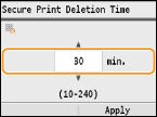Printing a Document Secured by a PIN (Secure Print) (MF8580Cdw Only)