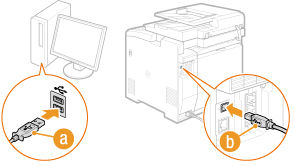 Installing the Driver/Software Via USB for Windows (MF8580Cdw/MF8280Cw)