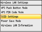 Setting the Wireless LAN Manually (MF8580Cdw/MF8280Cw)