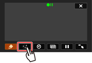 Decorating scenes at the time of shooting (VIXIA HF R50/R52/R500)