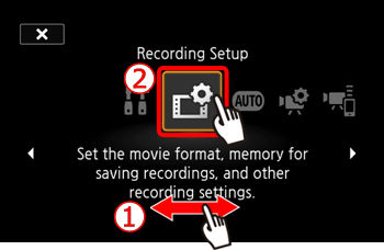 Differences between the AVCHD/MP4 recording standards and how to set ...