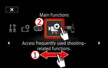 The different image stabilization modes and how to set them (VIXIA HF ...