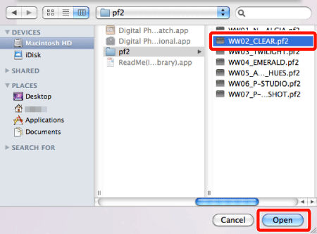 Registering a Picture Style file in your camera using EOS Utility 2.11 ...