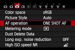 AF Operation: Differences between One-Shot AF, AI Servo AF, and AI ...