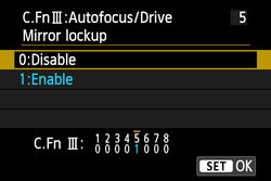 The Shutter Only Releases after Pressing the Shutter Button Twice (The Mirror is Locked Up) (EOS ...