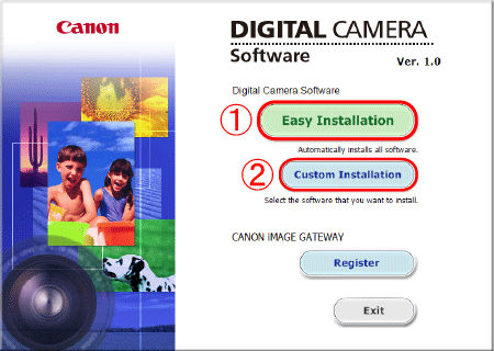 Software Install for PowerShot Cameras