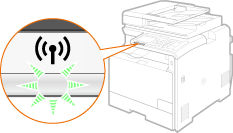 Setting the Wireless LAN Manually (MF8580Cdw/MF8280Cw)