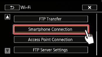 Remote Operation Via the Wi-Fi Remote Application
