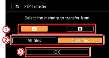Transferring Files to an FTP Server