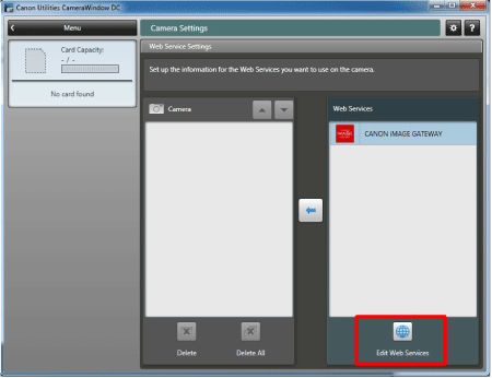 Sharing Recordings with CANON iMAGE GATEWAY