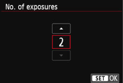 Shooting Multiple Exposures (EOS 70D)