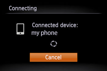 Sending images from a camera to an Android smartphone