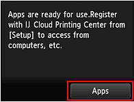 Cloud printing from the printer