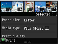 Cloud printing from the printer