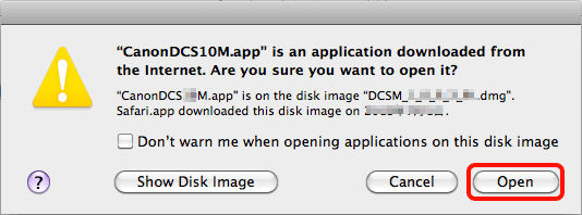 CameraWindow does not run (Mac OS X)