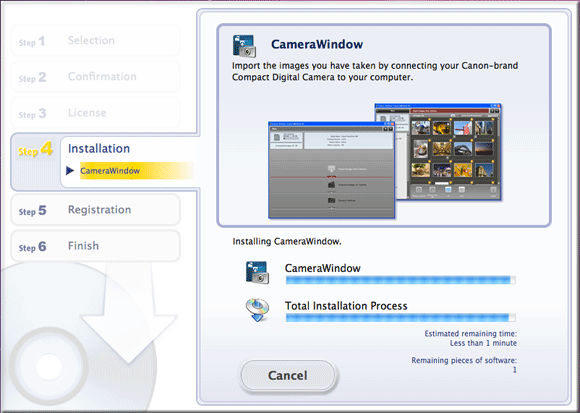 CameraWindow does not run (Mac OS X)