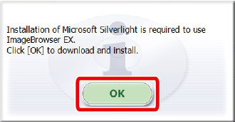 Installing the ImageBrowser EX software to send, playback, or edit MP4 movies