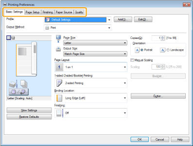 Printing Securely from a Computer - imageCLASS MF6100 series