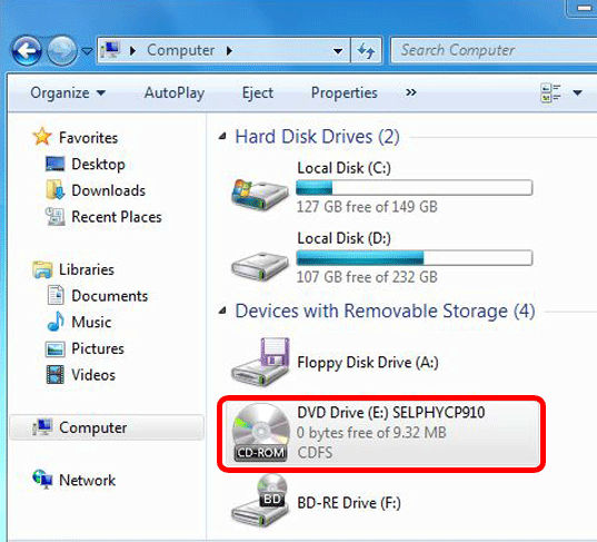 Printing from a Computer via Wi-Fi (Windows) (SELPHY CP910)
